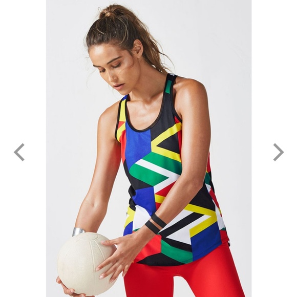 Fabletics | Tops | Fabletics Mosa Global Print Tank | Poshmark